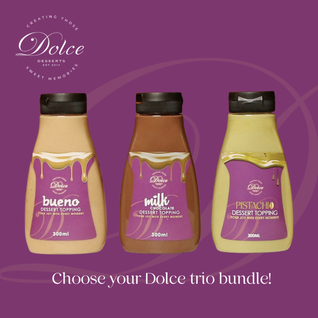 Dolce Trio Sauce Bundle - Dolce Desserts